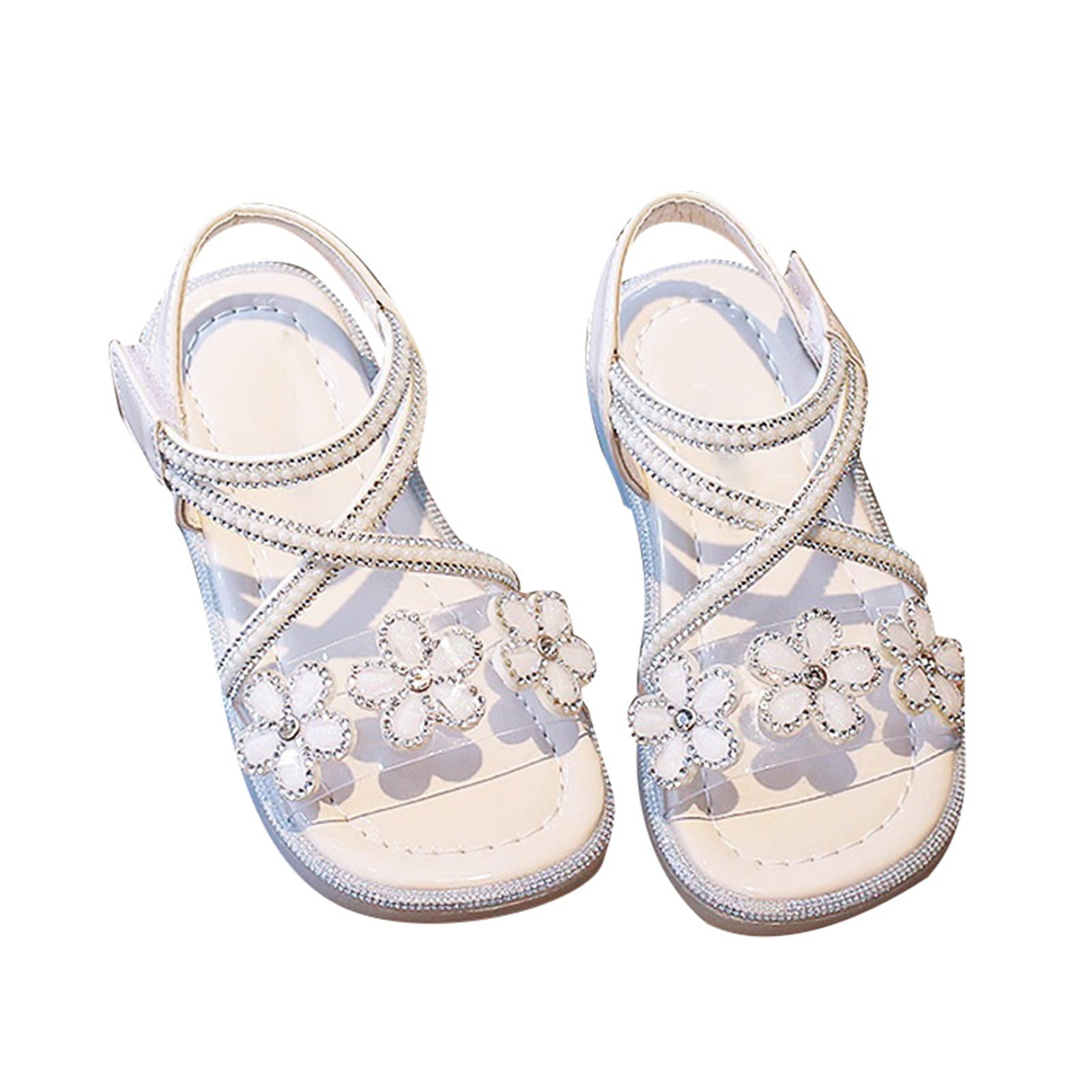 nsendm Female Sandal Toddler Girl Sandals Size 13 Summer Flower Design ...