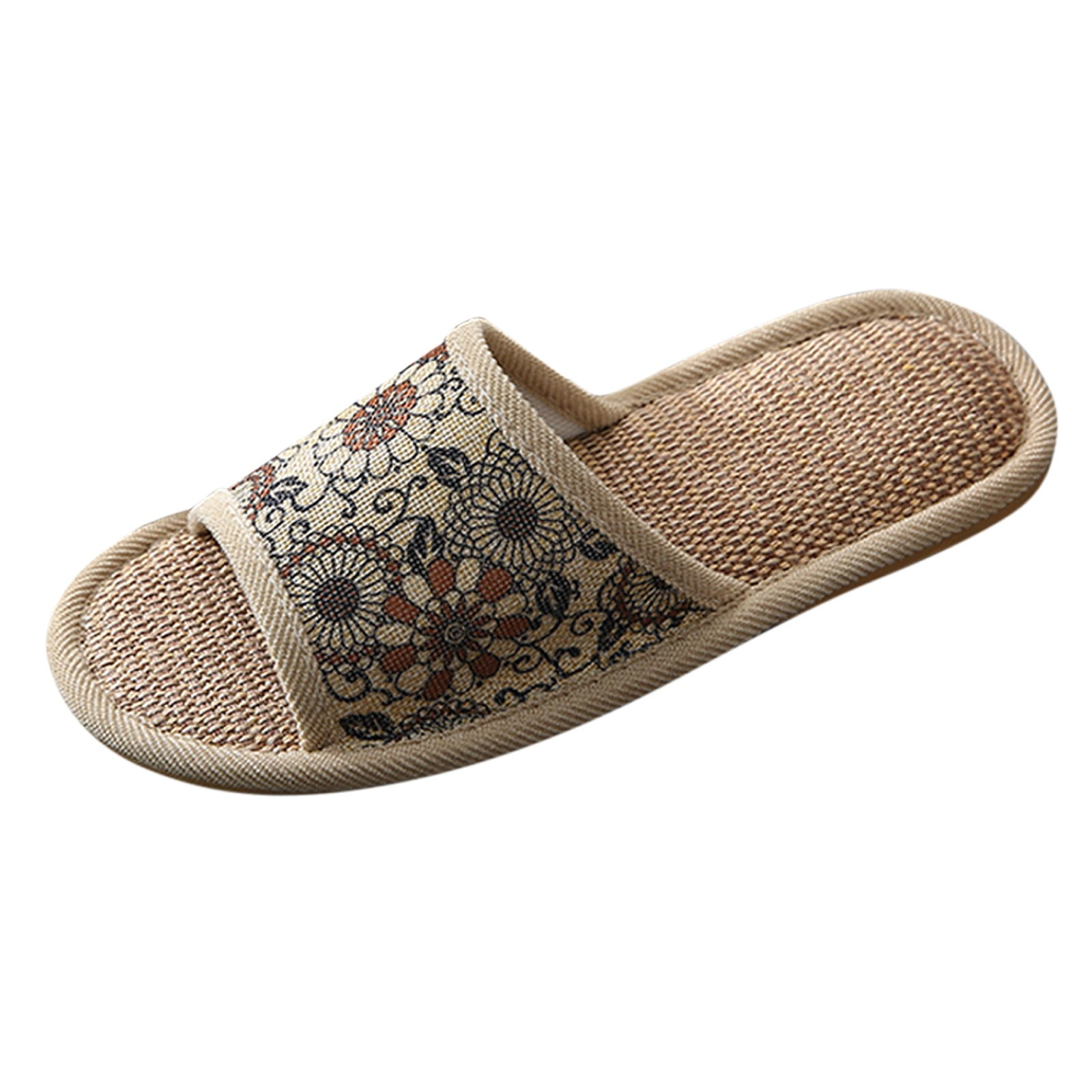 nsendm Female Shoes Adult Acorns Womens Slippers Cotton Indoor Slipper ...