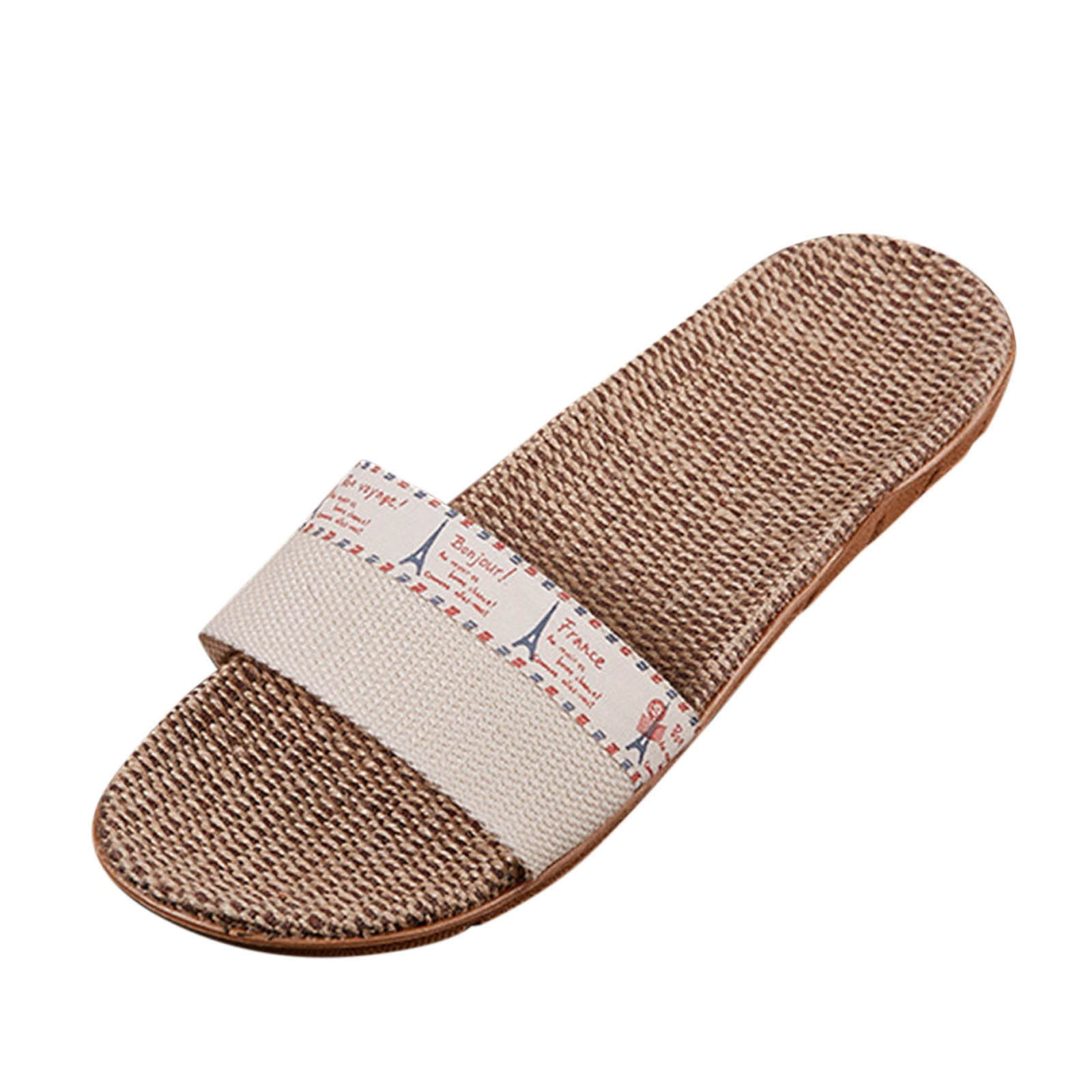 nsendm Female Shoes Adult Slip on Slippers for Women Indoor Outdoor ...