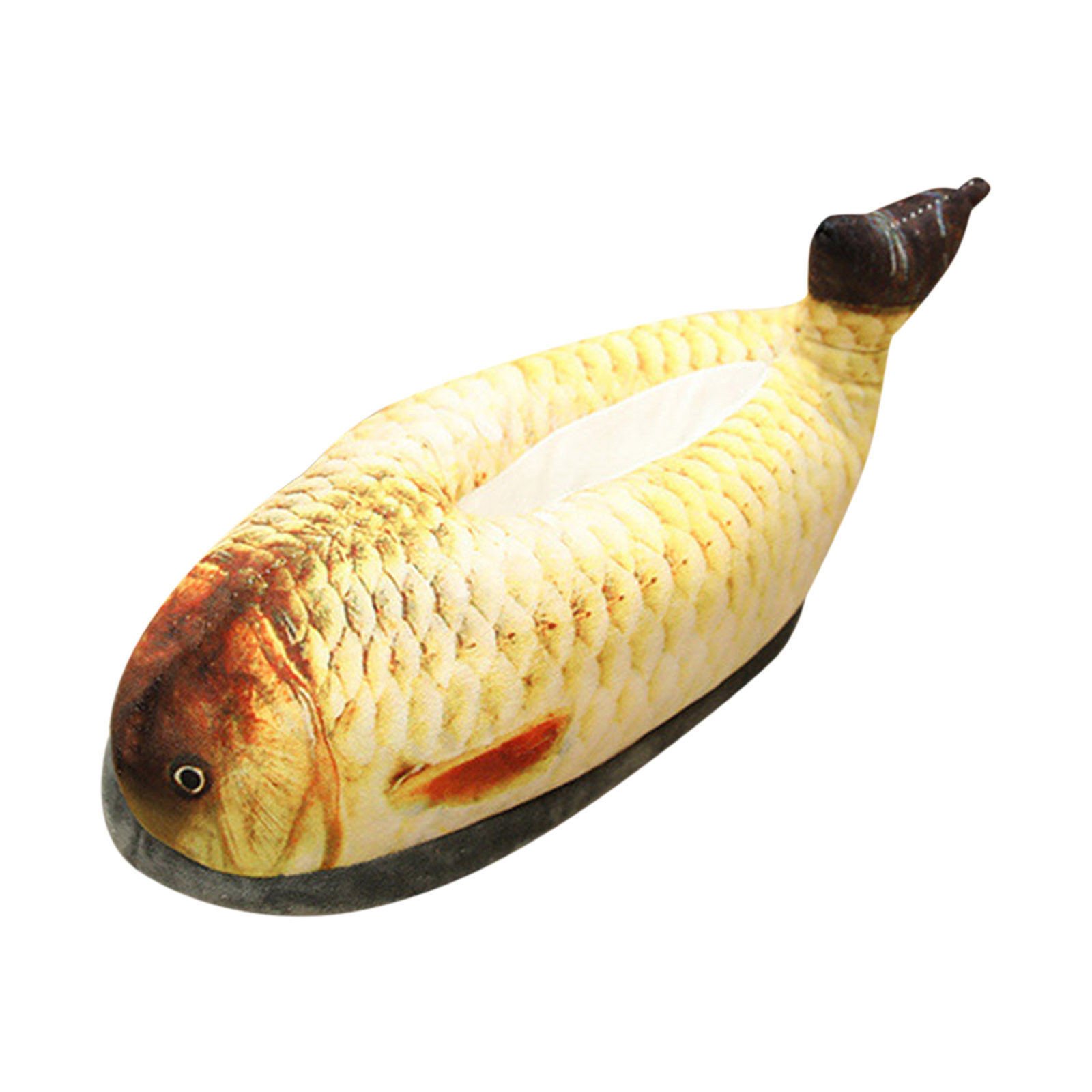 nsendm Female Shoes Adult Womens Furry Slippers New Creative Fish ...