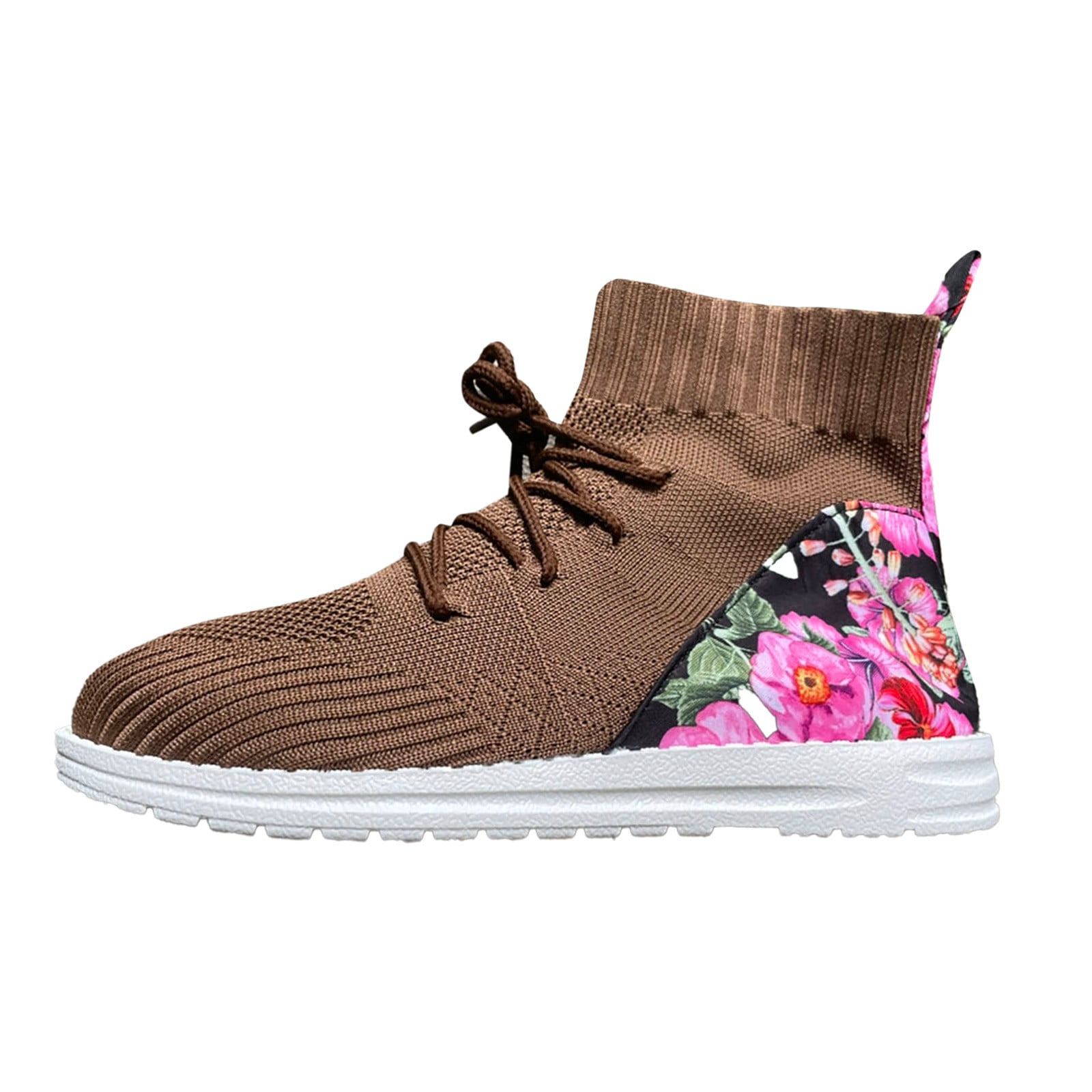 nsendm Female Shoes Adult Womens Rain Boots Sports Short Boots High Top ...