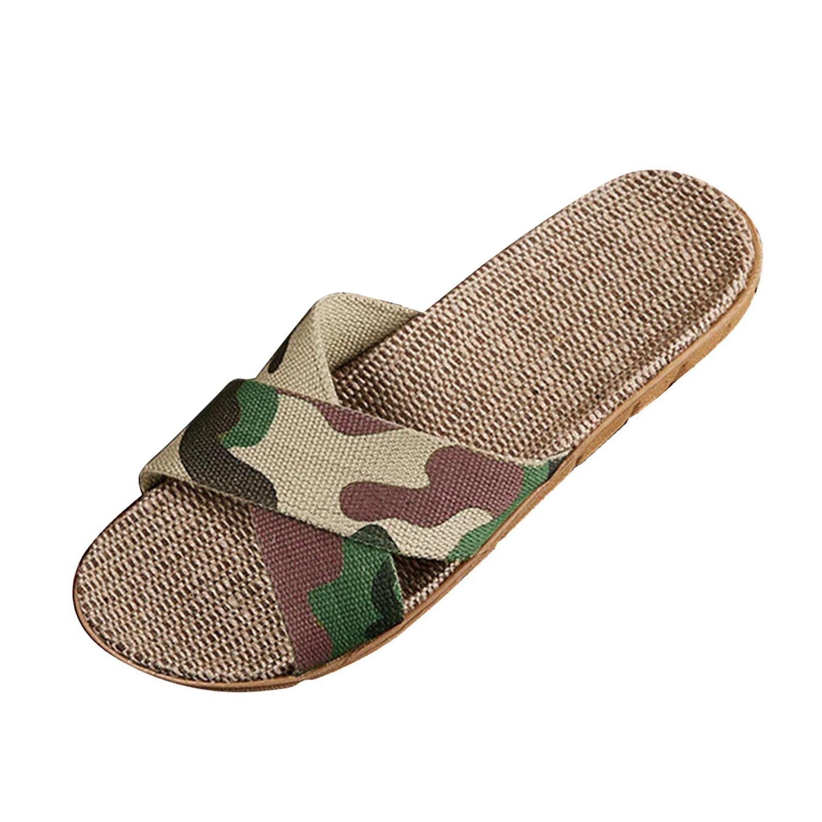 nsendm Female Shoes Adult Womens Slippers with Back Women Breathable ...