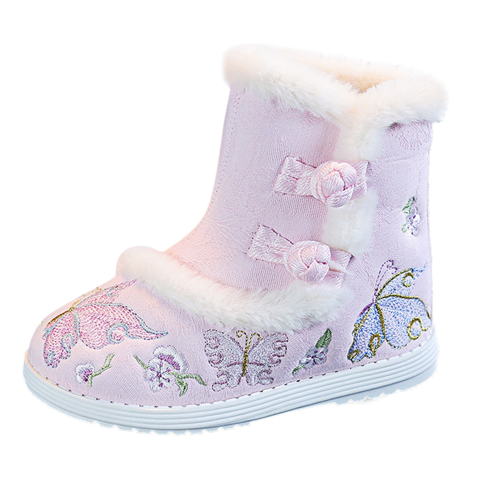 nsendm Female Shoes Little Kid Size 8 Girls Winter Boots for Toddler ...