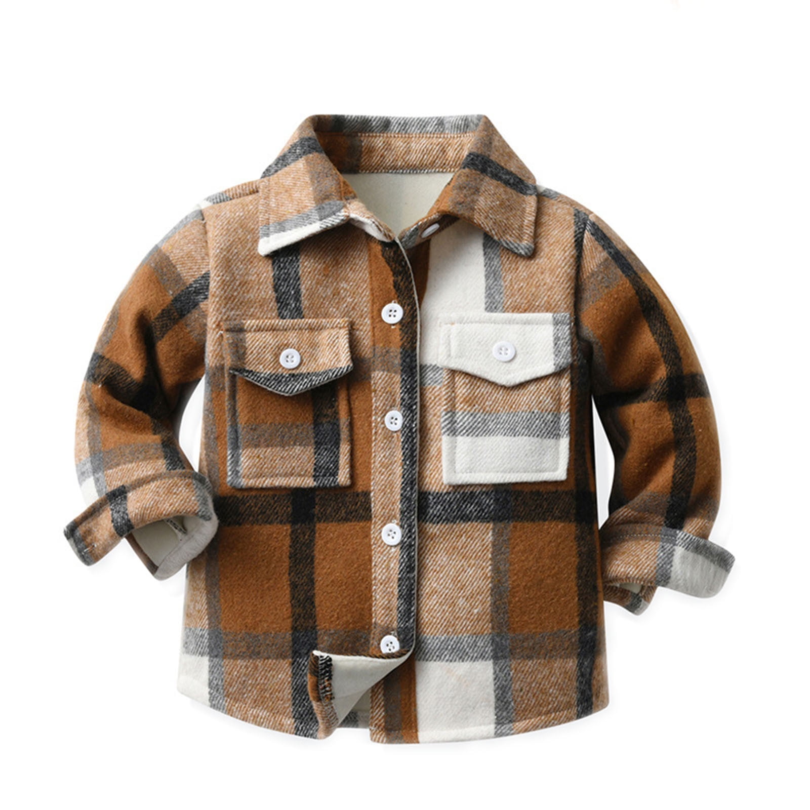 nsendm Jacket Boy Size 6 Girls Boys Autumn Winter Warm Thick Print ...