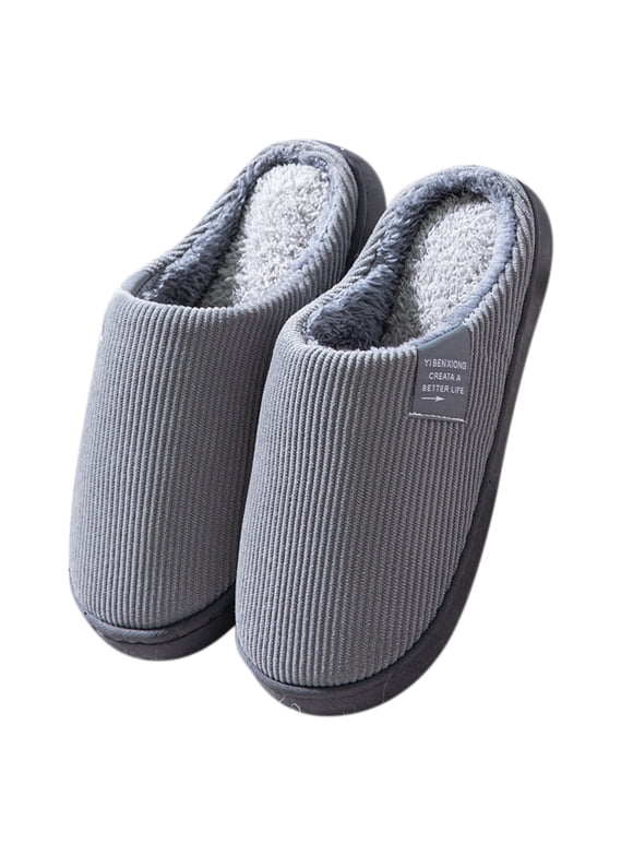 Mens Wide Width Slippers