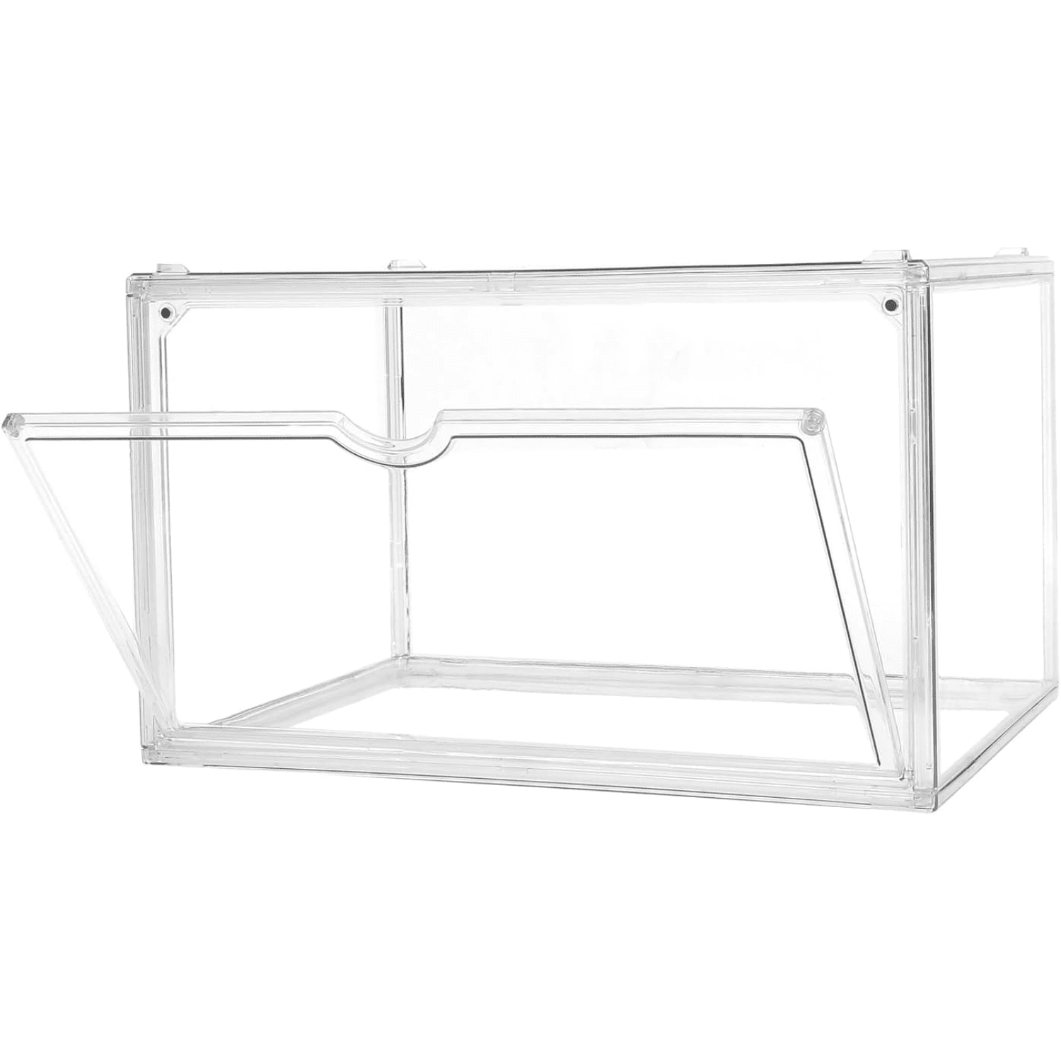 nskhka Acrylic Display Cases for Collectibles - Stackable Plastic ...