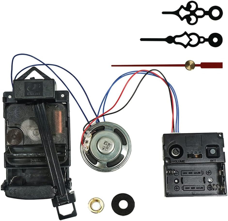 nster Music Box Movement Set, 12888 Quartz DIY Wall Clock Movement ...