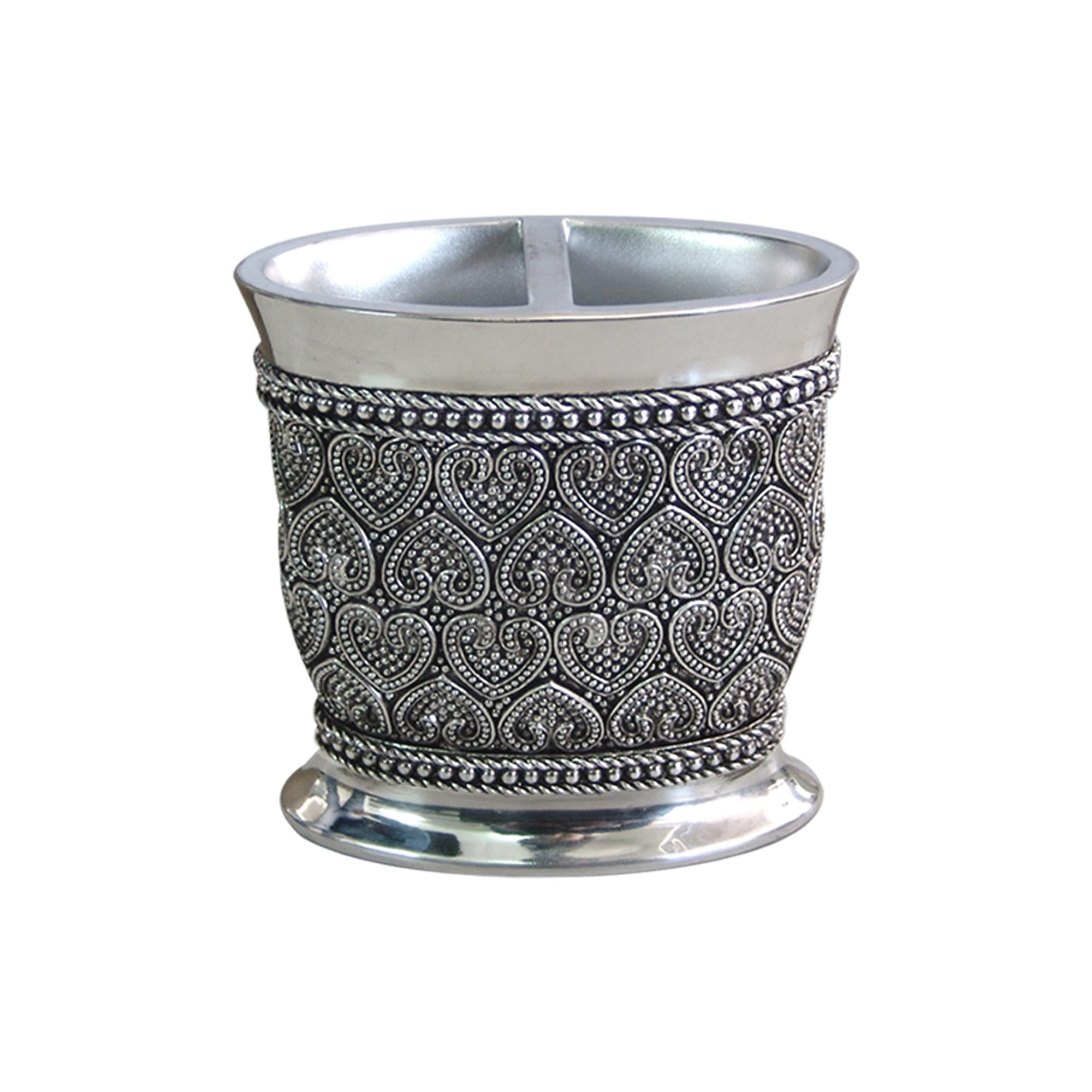 nu steel Beaded Heart Resin Decorative Toothbrushes, Electric Spin ...