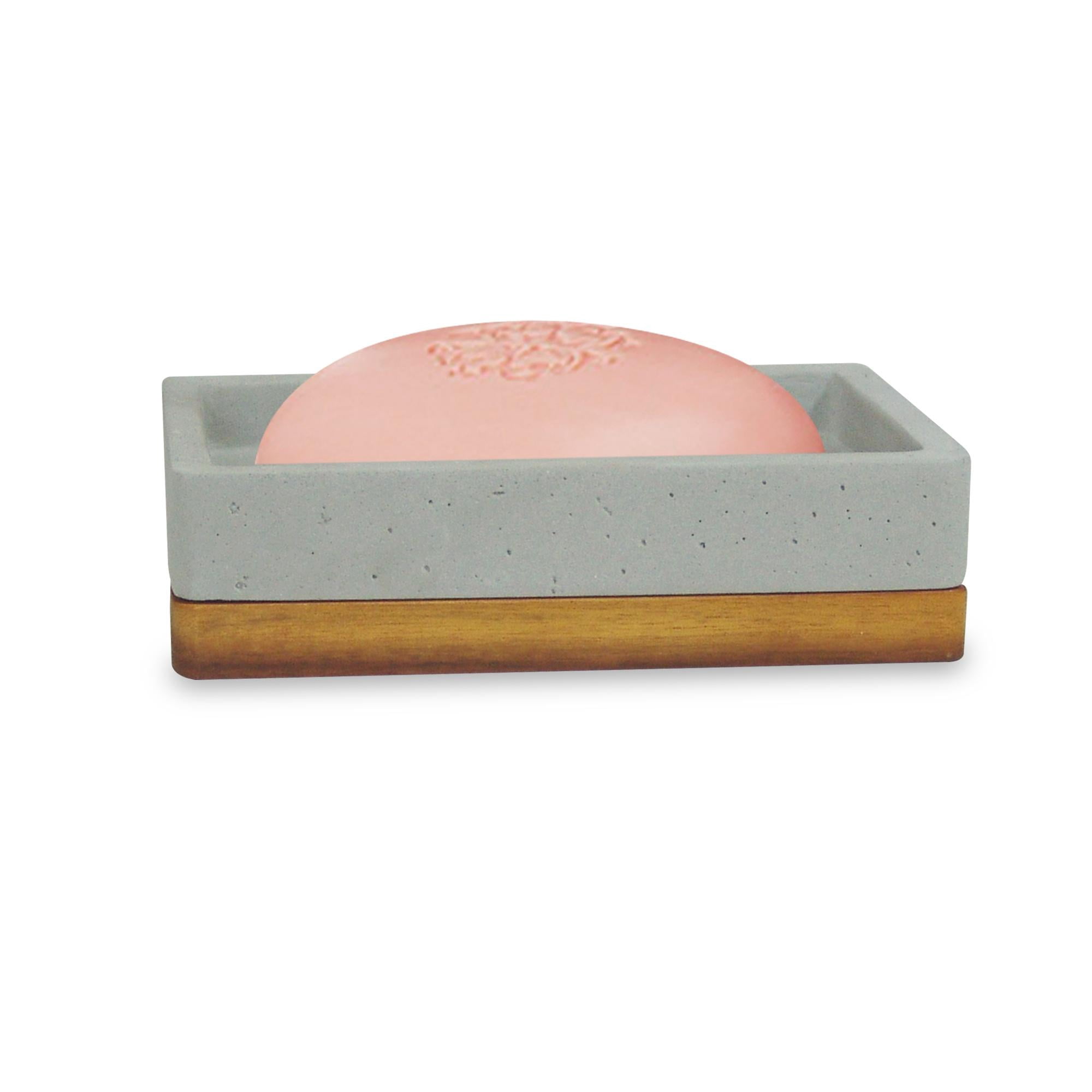 nu steel CON3H nu steel Concrete, Made of Cement Dish Tray for Bathroom ...