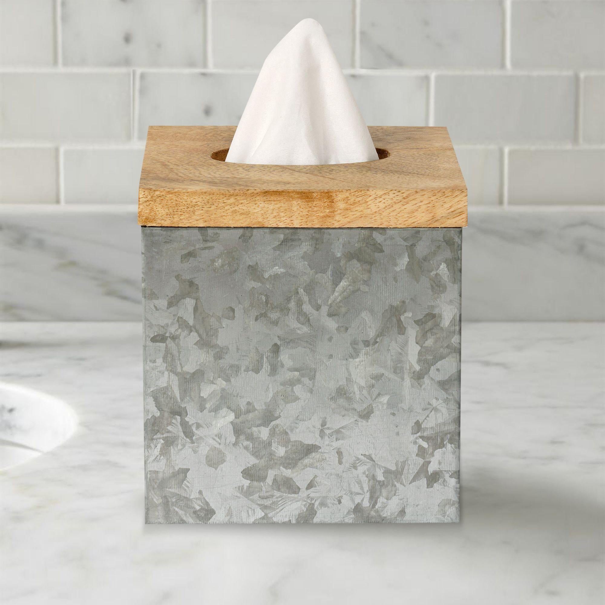 nu steel Confetti collection Tissue Box Cover Perfect For Home ...