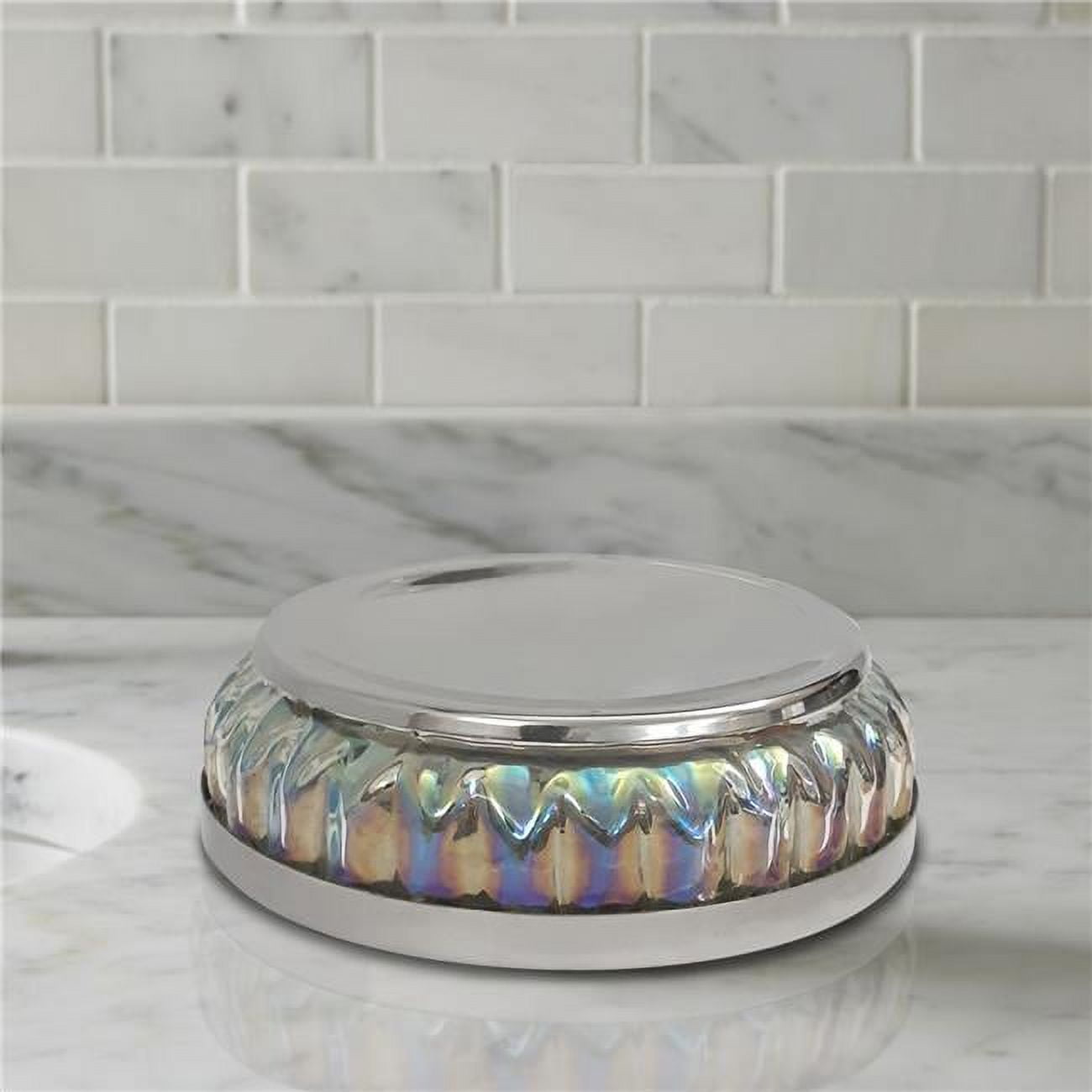 nu steel GLA330-3 Glacier Collection Dish Sink Bar Holder Soap Saver ...