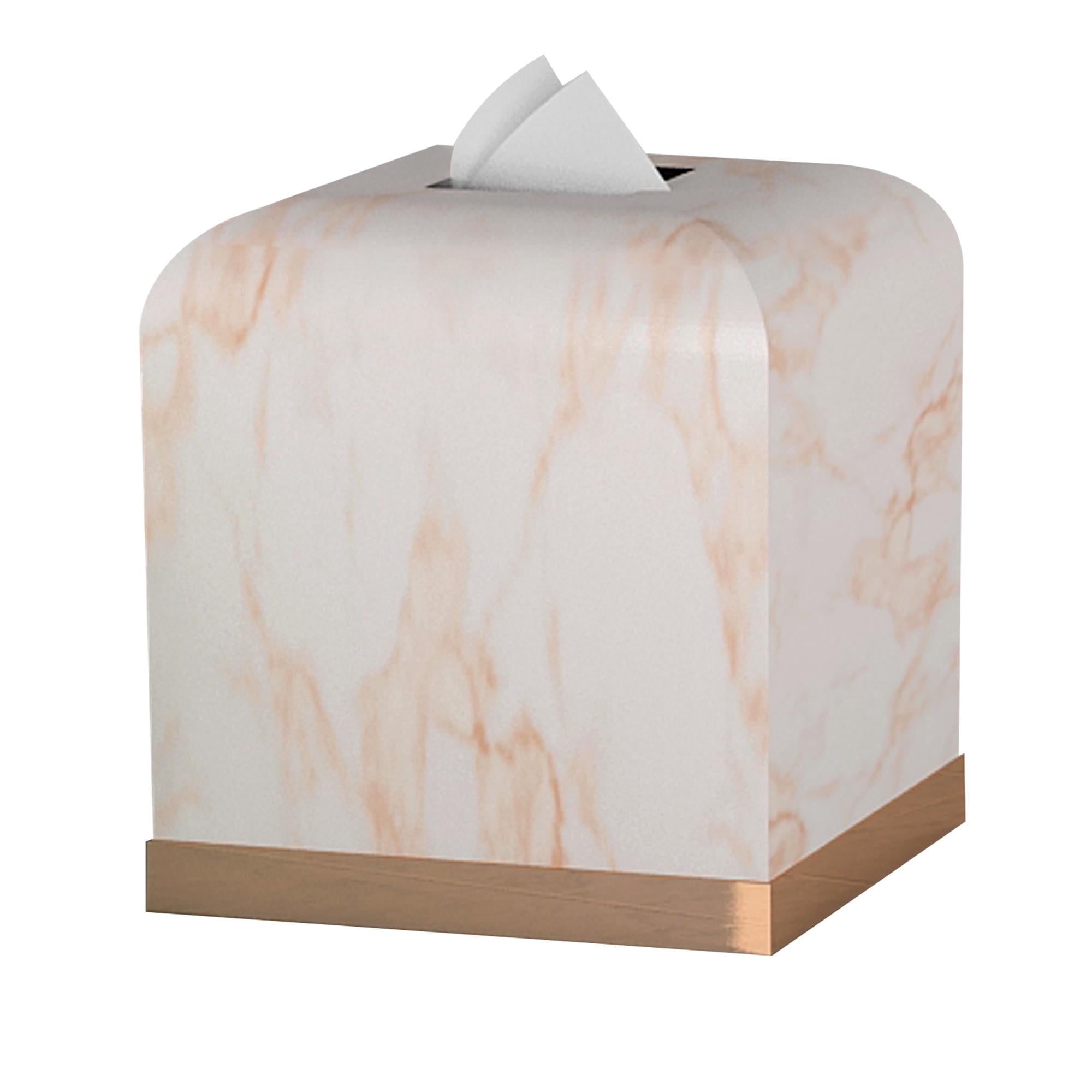 nu steel Misty Copper collection Tissue Box Cover, Perfect For Home ...