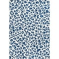 nuLOOM Annette Modern Leopard Print Area Rug, 8' 10" x 12', Blue ...