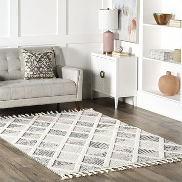 nuLOOM Area Rug, 4' x 6', Gray - Walmart.com
