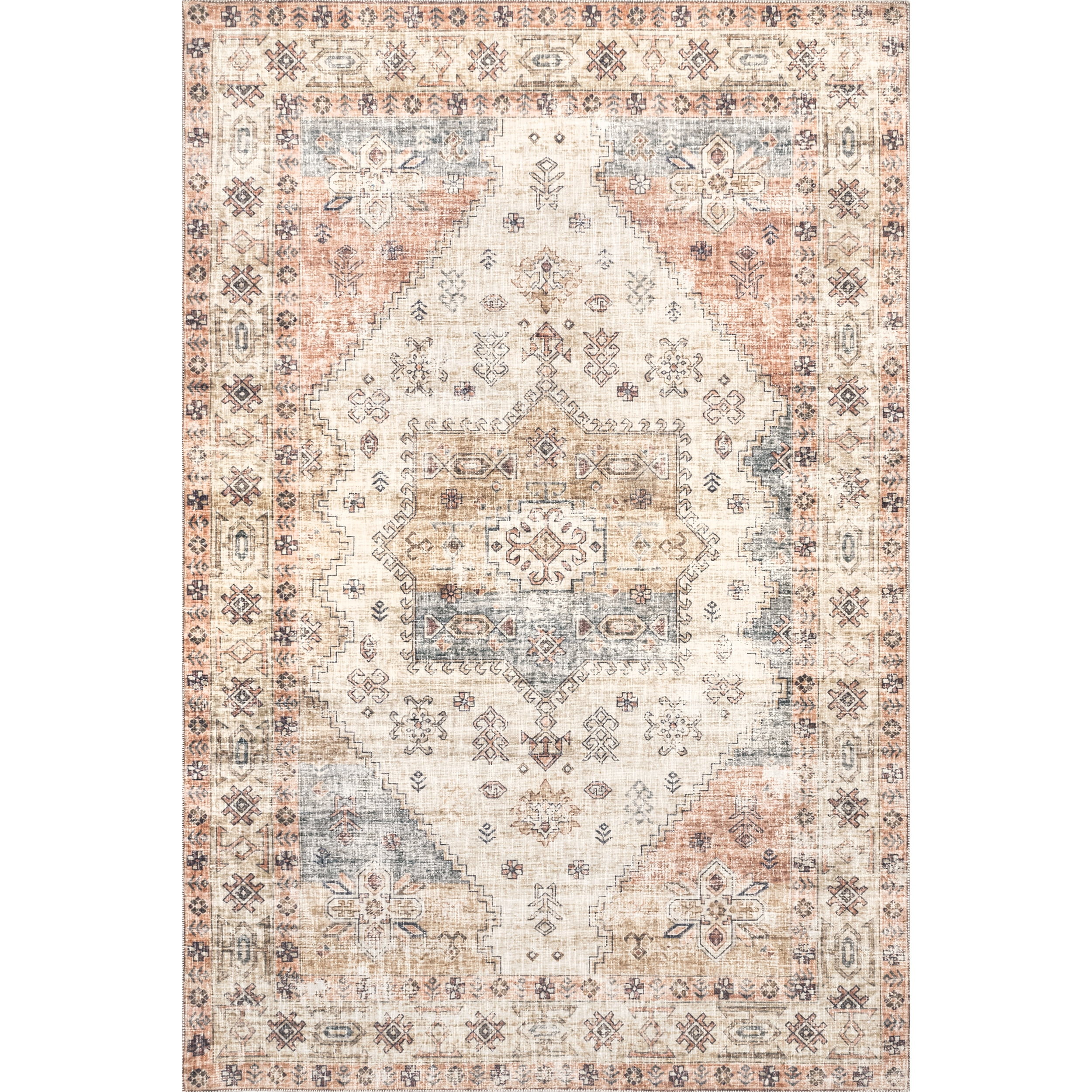 nuLOOM Area Rug, 4' x 6', Multi - Walmart.com