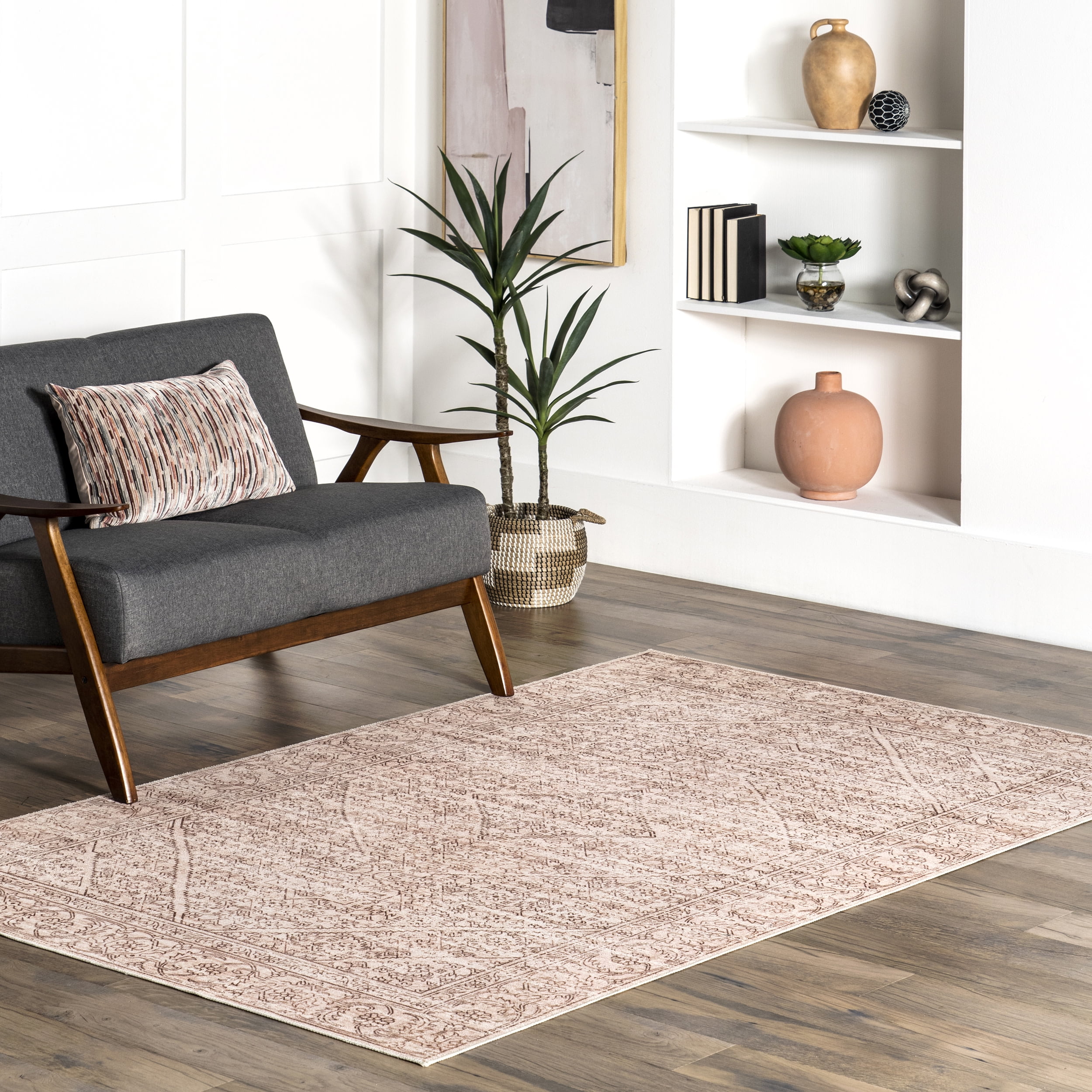 nuLOOM Area Rug, 8' x 10', Beige - Walmart.com