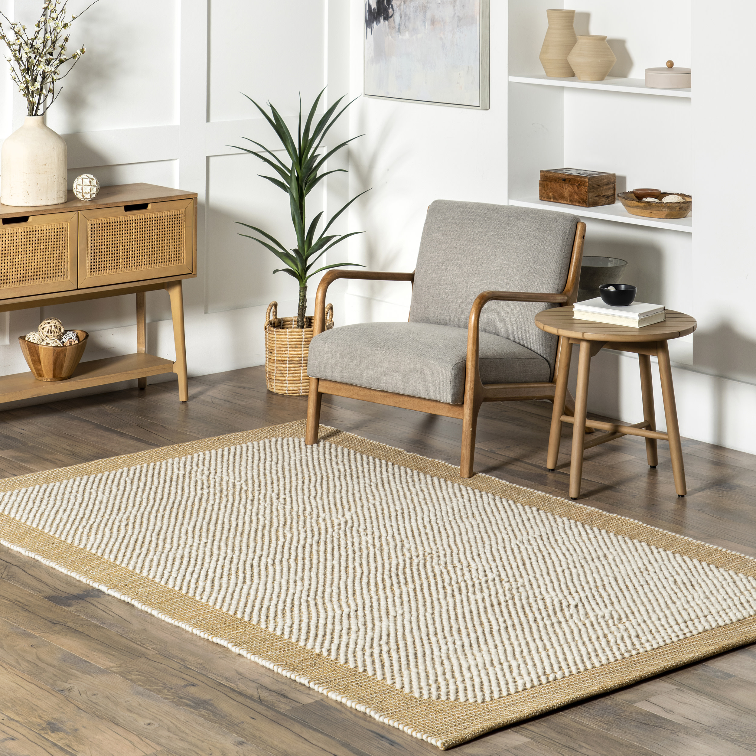 nuLOOM Area Rug, 8' x 10', Beige - Walmart.com