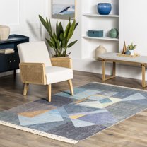 nuLOOM Sophia Contemporary Area Rug, 4' x 6', Gray - Walmart.com