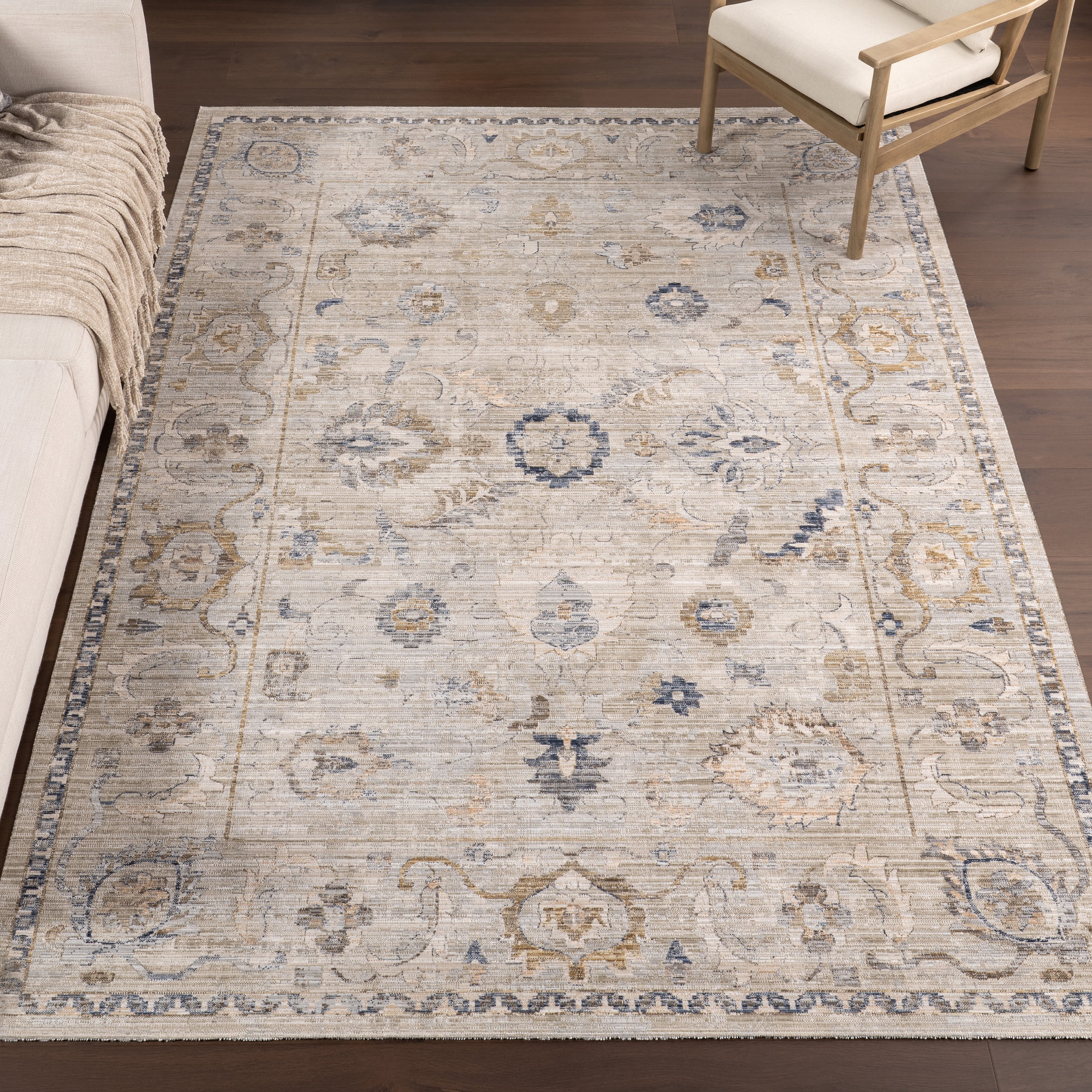 nuLOOM Arleth Indoor/Outdoor Machine Washable Area Rug, 5' x 7' 10 ...