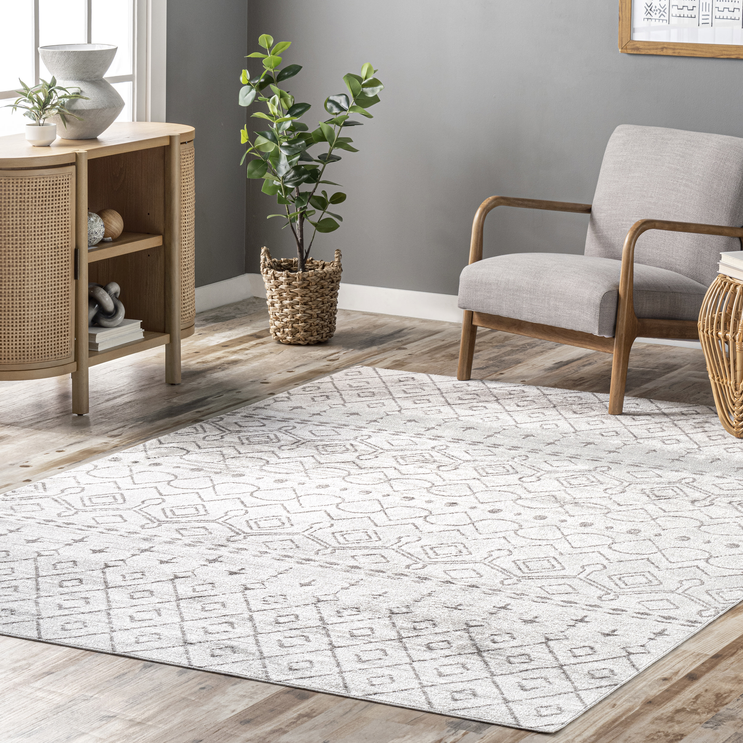 nuLOOM High-Low Durden Geometric Rug Area Rug - Walmart.com