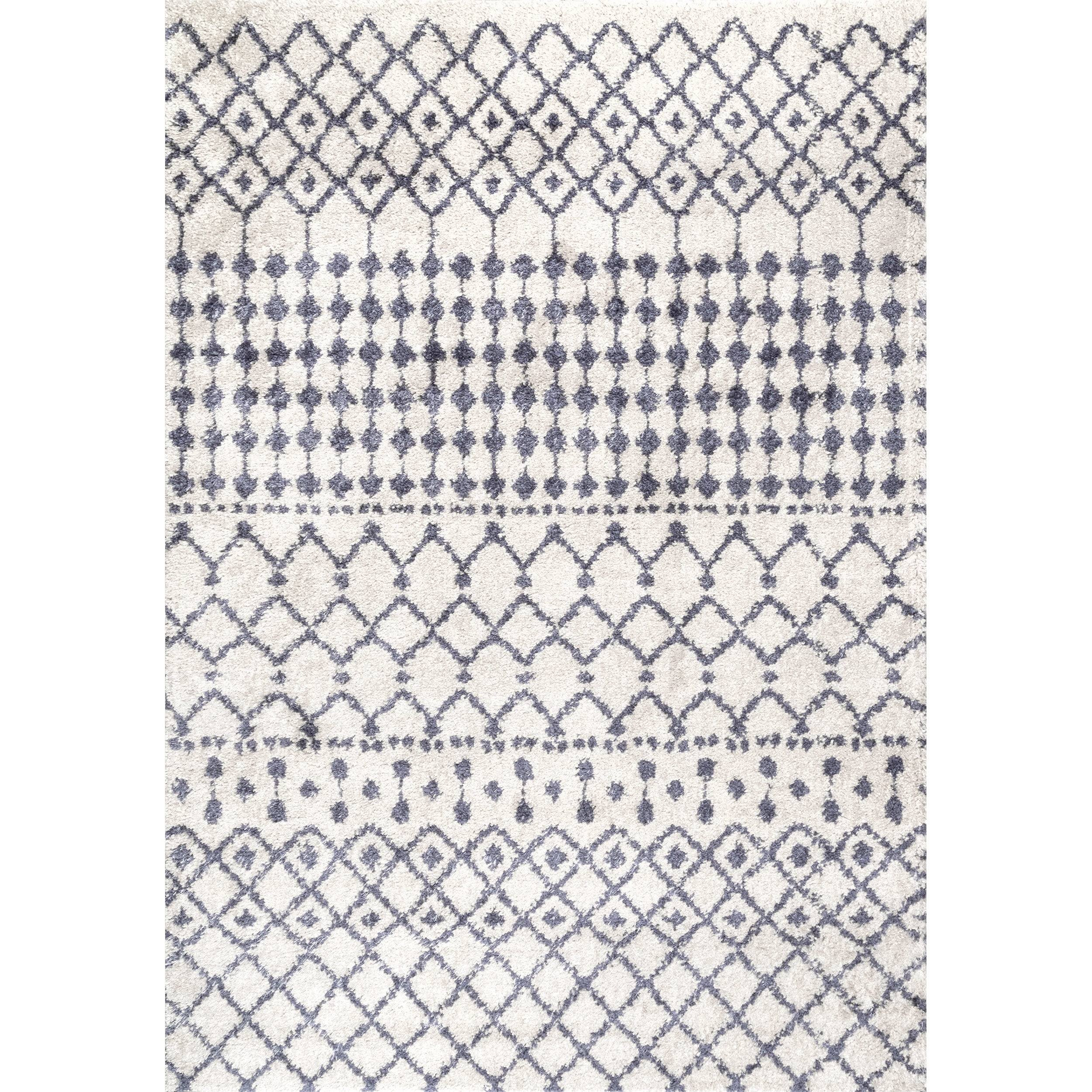 nuLOOM Barbara Moroccan Shag Area Rug, 8', Beige - Walmart.com