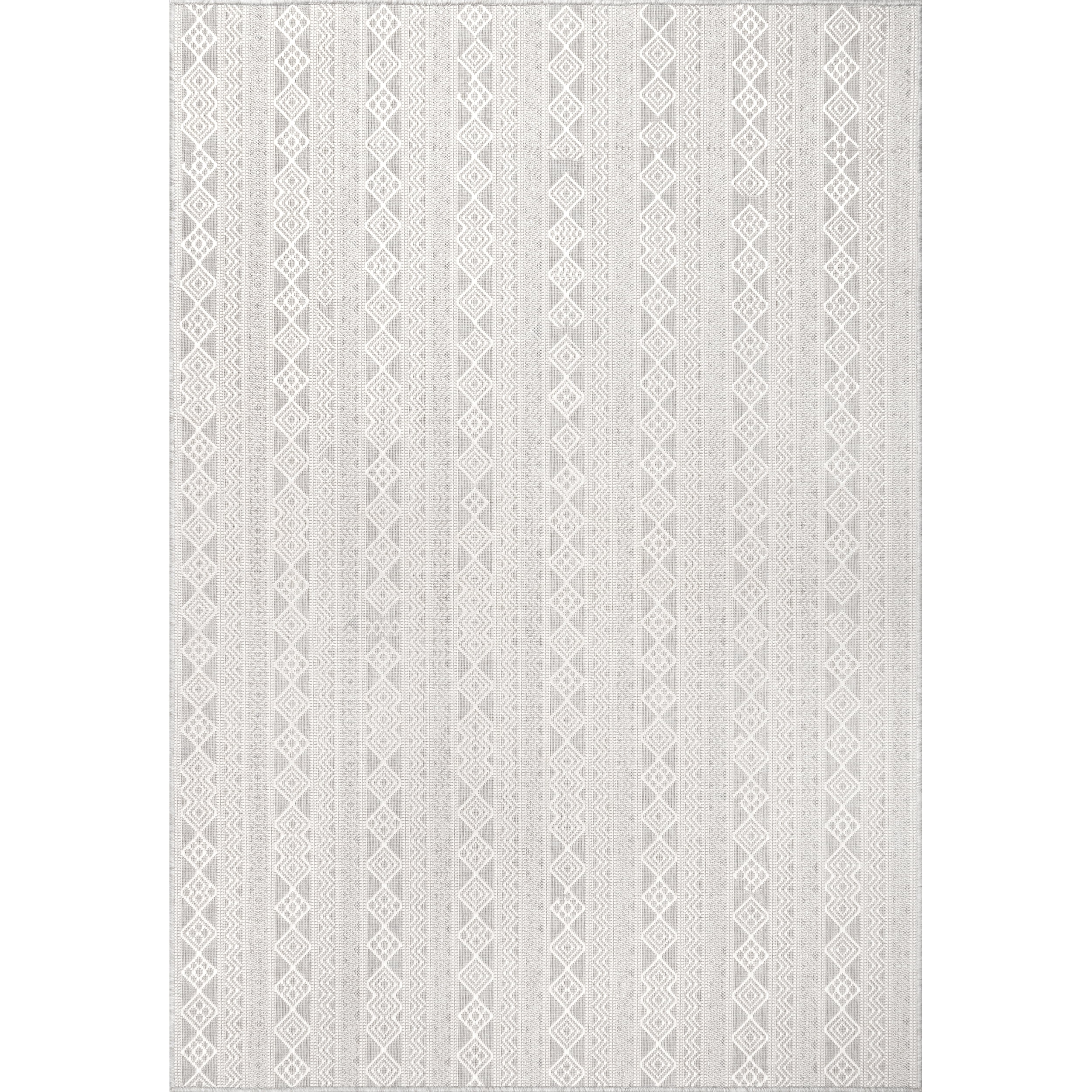 nuLOOM Dana Aztec Emblem Indoor/Outdoor Area Rug, 6' 7" x 9', Beige ...