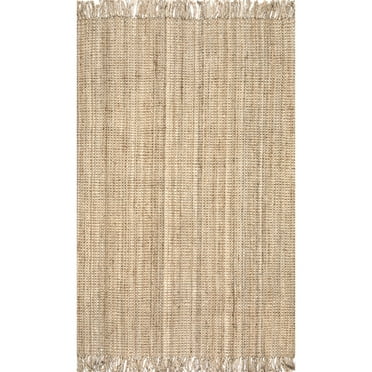 Chesapeake Seagrass Area Rug with Sage border (5'x7') - Walmart.com