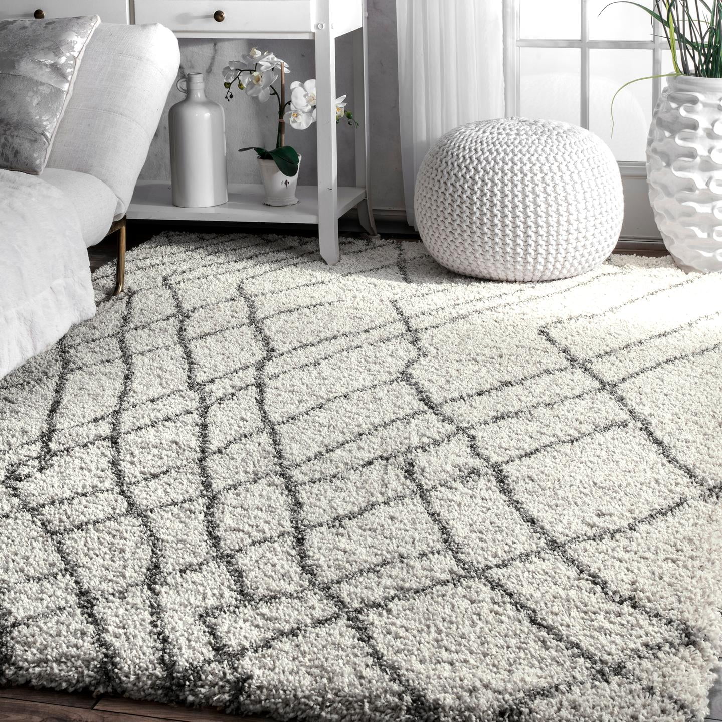 nuLOOM Davida Zigging Shaggy Area Rug - Walmart.com