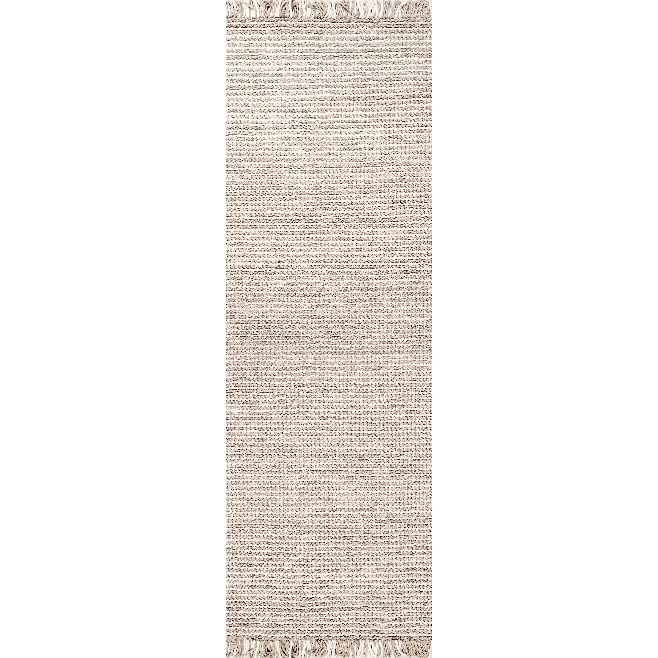 SAFAVIEH Soho Alec Striped Wool Runner Rug, Beige/Gold, 2'6" x 8 ...