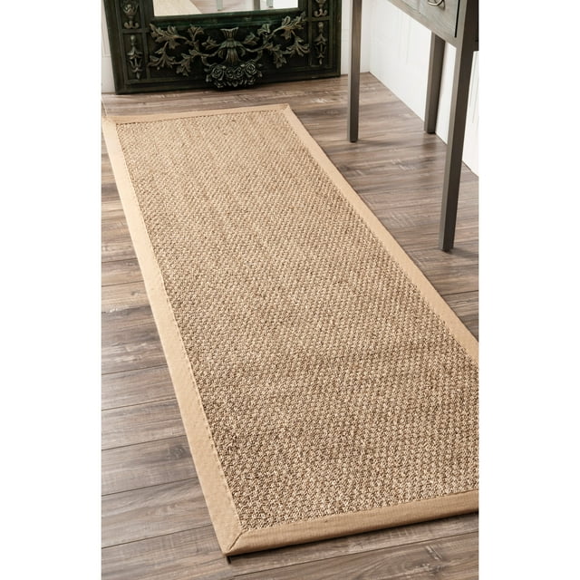 Free Shipping! nuLOOM Elijah Seagrass Natural Runner Rug, 2' 6" x 6 ...