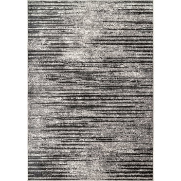 Nourison Elation Abstract Ivory Grey 10' x 14' Area Rug, (10x14 ...