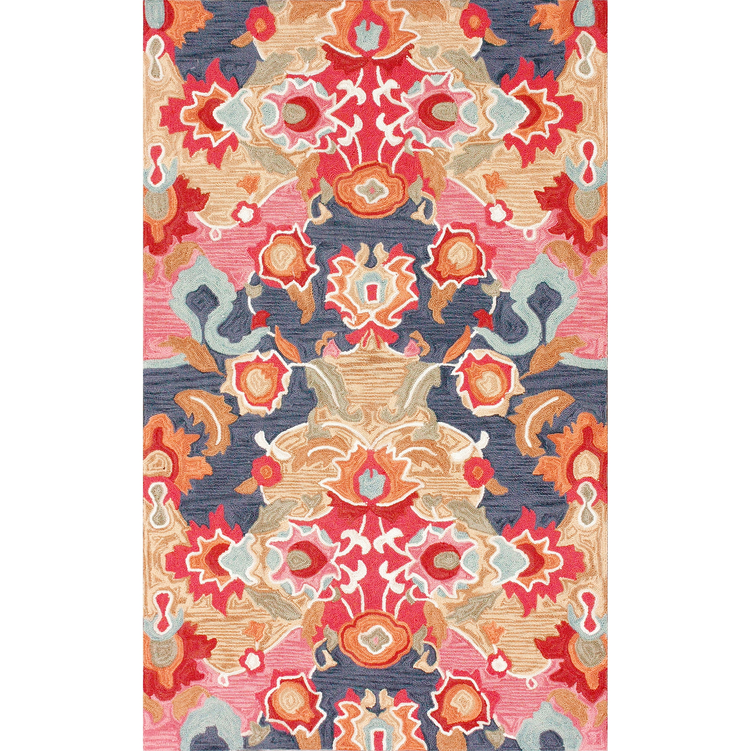 nuLOOM Felicity Hand Tufted Area Rug, 5' x 8', Multi - Walmart.com