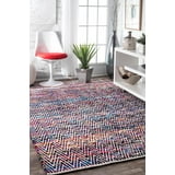 nuLOOM Hand-Woven Chevron Rochell Area Rug - Walmart.com