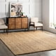 nuLOOM Hand-Woven Rigo Jute Area Rug or Runner - Walmart.com