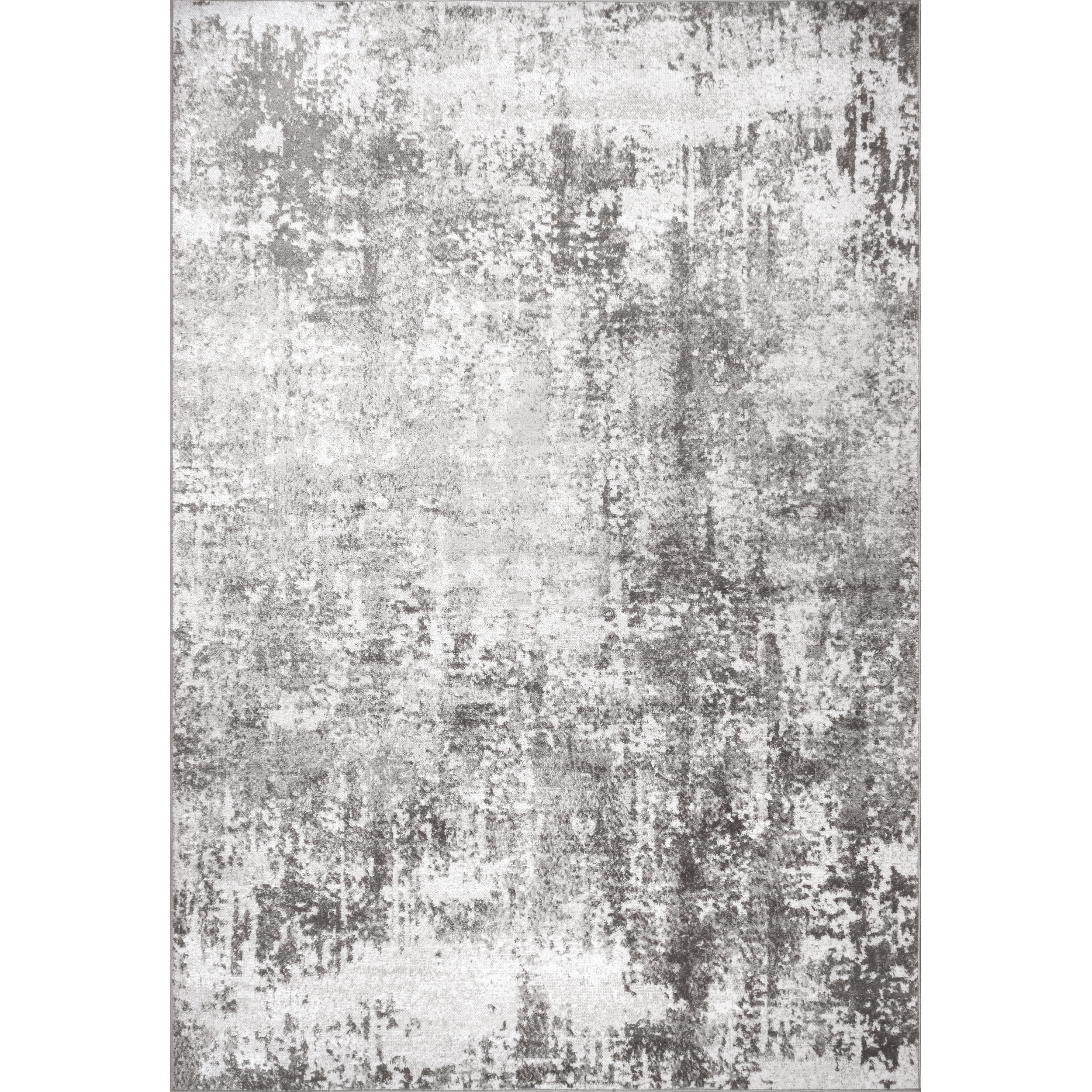 nuLOOM Jade Faded Abstract Area Rug, 5' x 8', Light Grey - Walmart.com