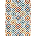 nuLOOM Labyrinth Transitional Indoor/Outdoor Accent Rug, 2' x 3', Blue ...