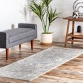 nuLOOM Lorraine Textured Abstract Maze Area Rug, 2' 8" x 8', Runner ...