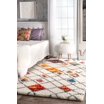 nuLOOM Zebra Hand Tufted Plush Wool Area Rug, 5' x 8', Pink - Walmart.com