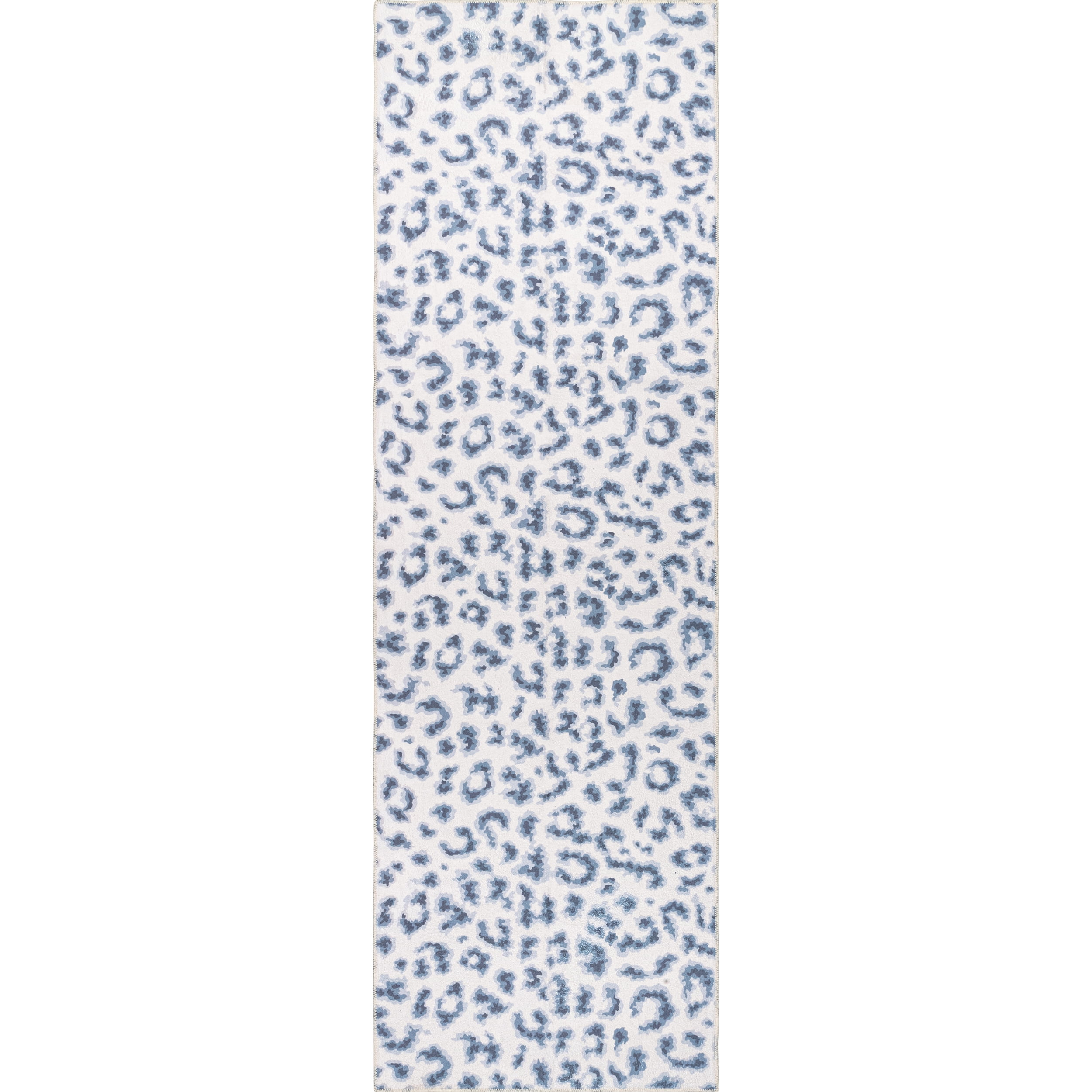 nuLOOM Mason Machine Washable Contemporary Leopard Print Runner Rug, 2 ...