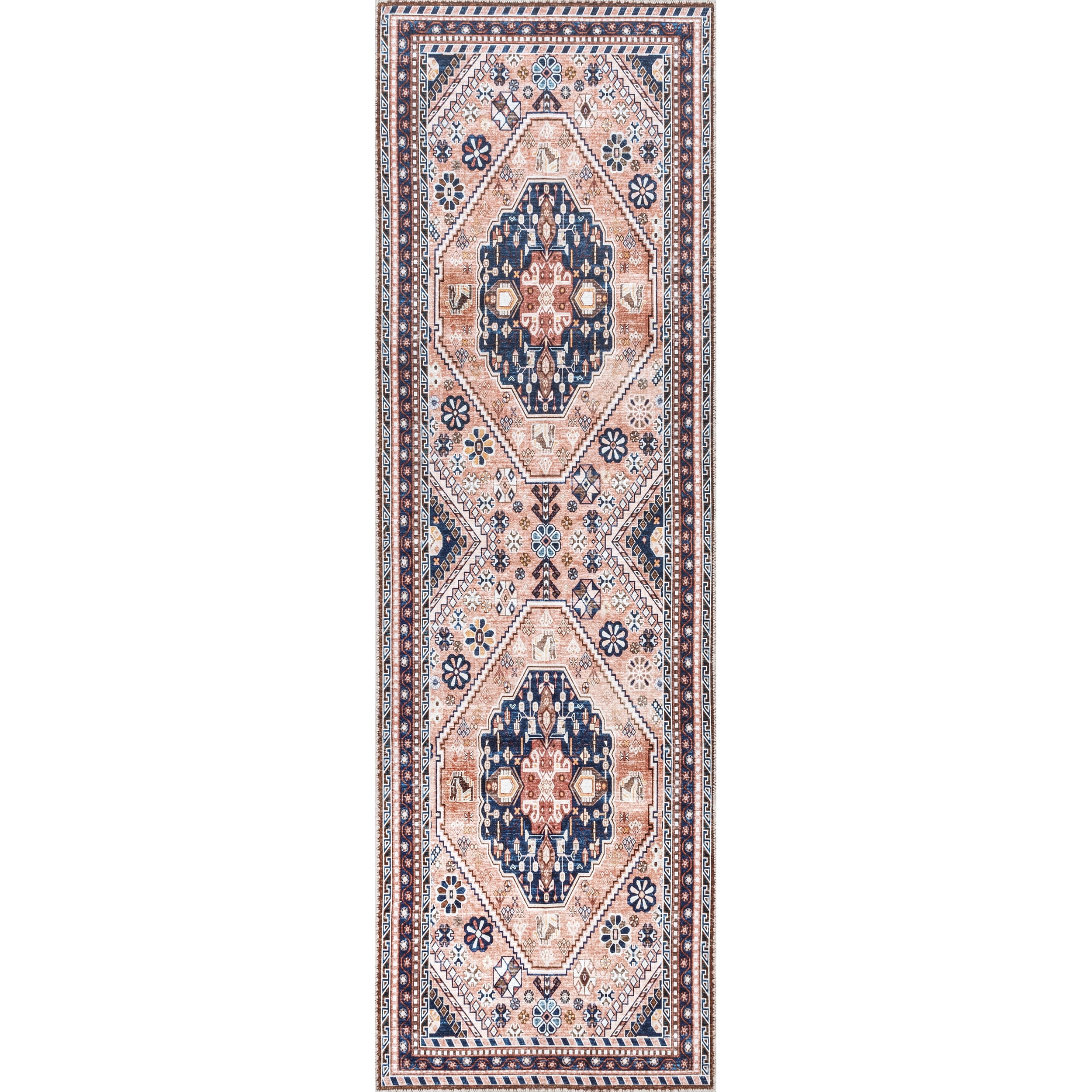 Free Shipping! nuLOOM Nevaeh Washable Bohemian Medallion Runner Rug 2 ...