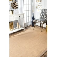 nuLOOM Hand Woven Chunky Loop Jute Area Rug - Walmart.com