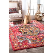nuLOOM Shane Persian Vintage Area Rug, 5', Beige - Walmart.com