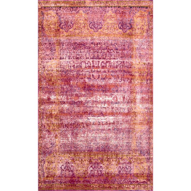 nuLOOM Rhona Vintage Border Area Rug - Walmart.com