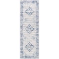 nuLOOM Vintage Pauley Runner Rug, 2' 6" x 6', Light Blue - Walmart.com