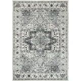 nuLOOM Vonda Fancy Persian Area Rug, 8' x 10', Gray - Walmart.com