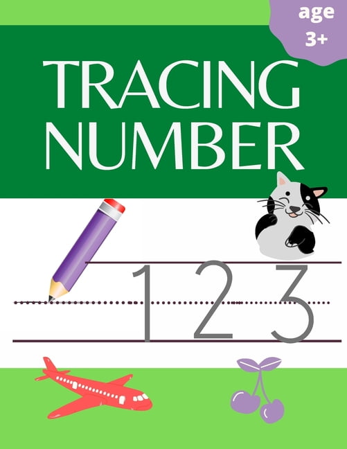 number tracing: number tracing book for preschoolers and kids, workbook ...