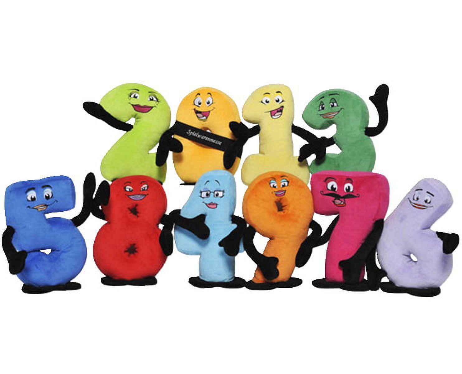 numbersalive! medium plush number 3 - Walmart.com