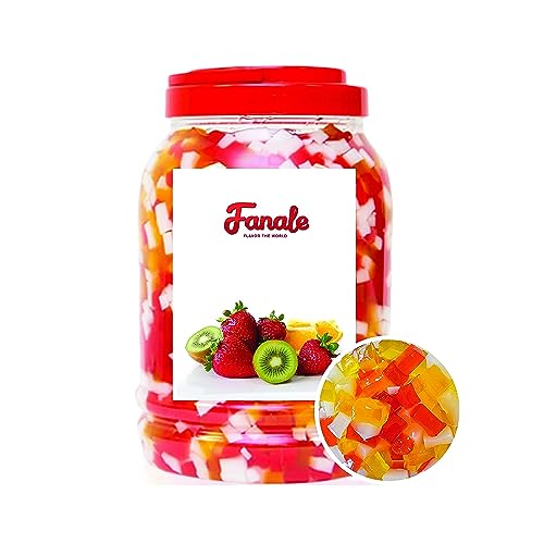 nut Jelly Topping nata de for Bubble Tea 8.3 lb | Rainbow Jelly | for ...