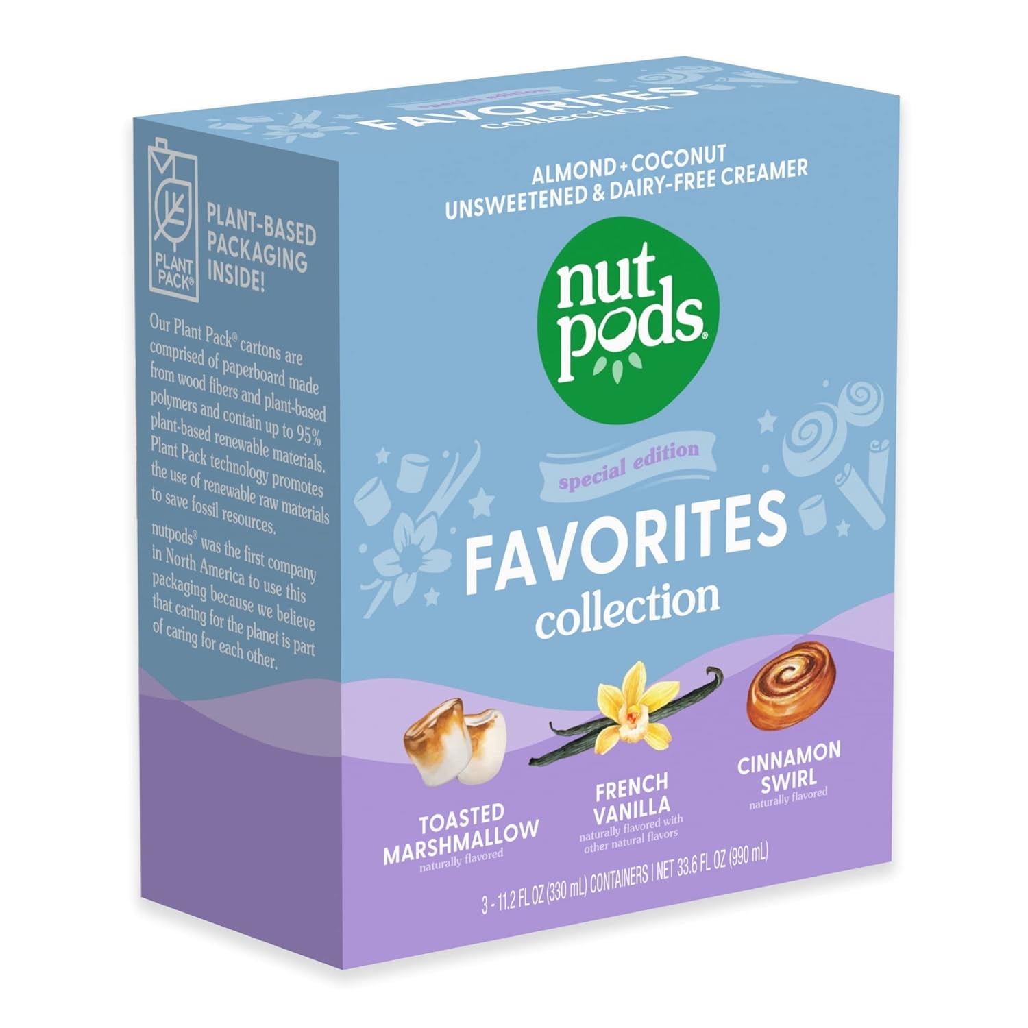 nutpods Favorites Collection (Toasted Marshmallow, French Vanilla ...