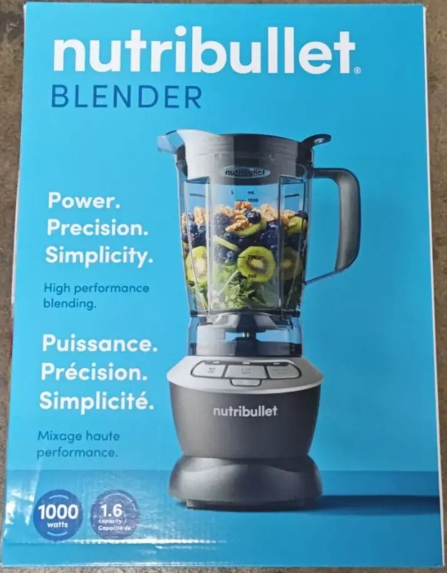 Nutribullet 1000w Multifunction Blender for Smoothies, Shakes, Hot ...